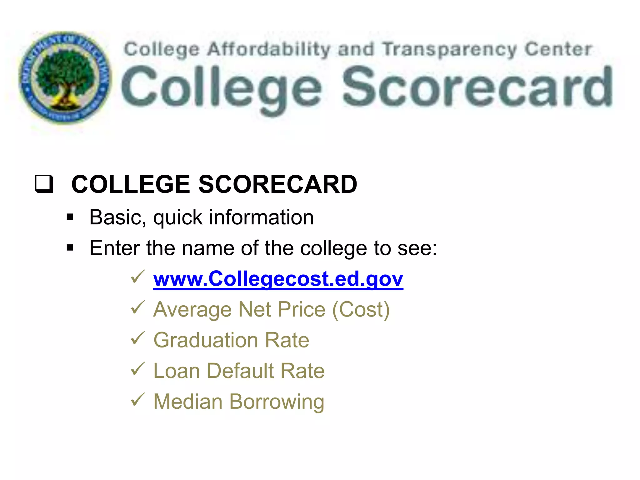 Financial Aid Seminar Updated | PPTX