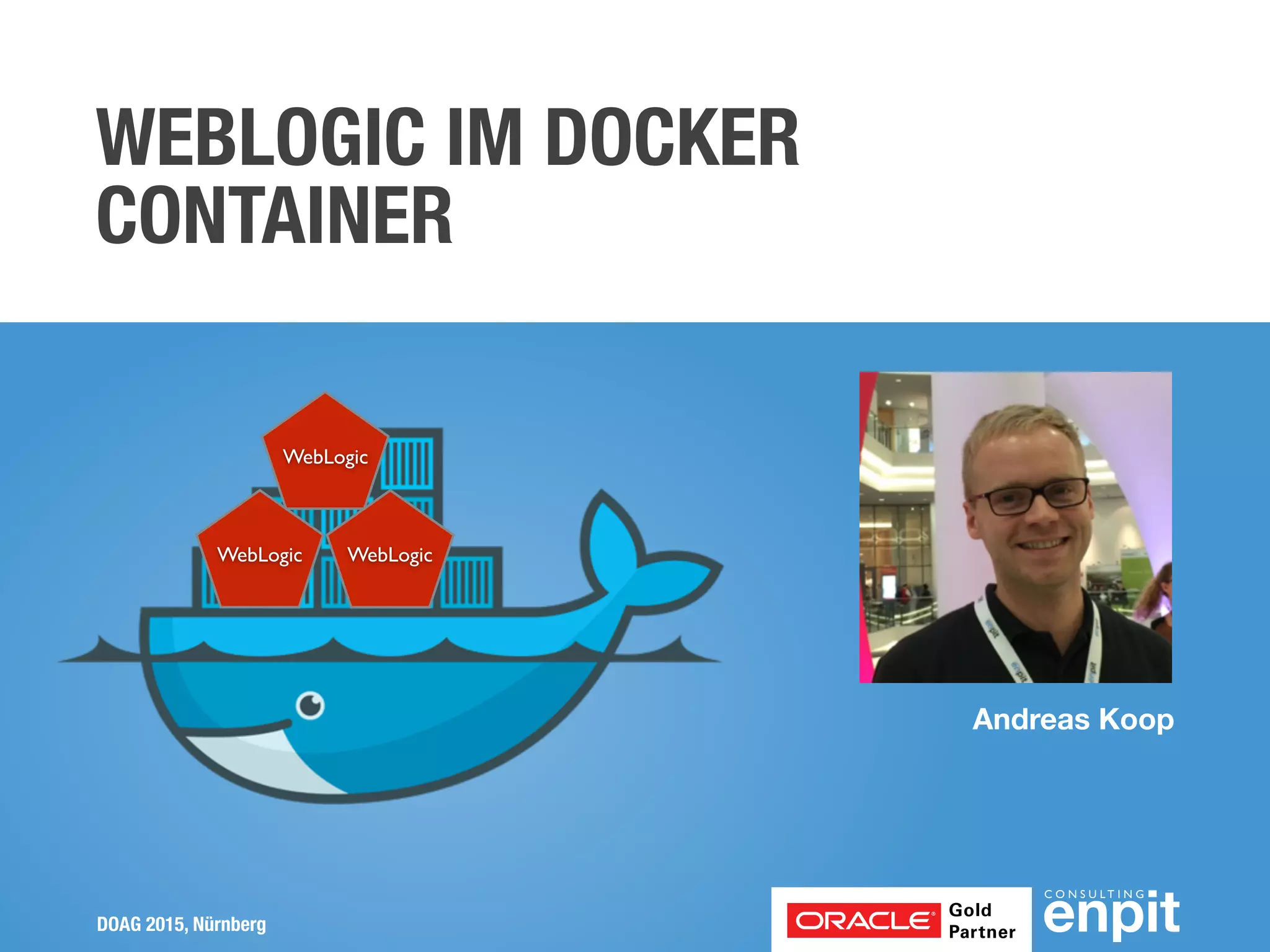 WebLogic im Docker Container | PPT
