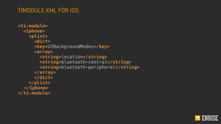 Beacons in Appcelerator Titanium | PDF | Operating Systems | Computer Software and Applications