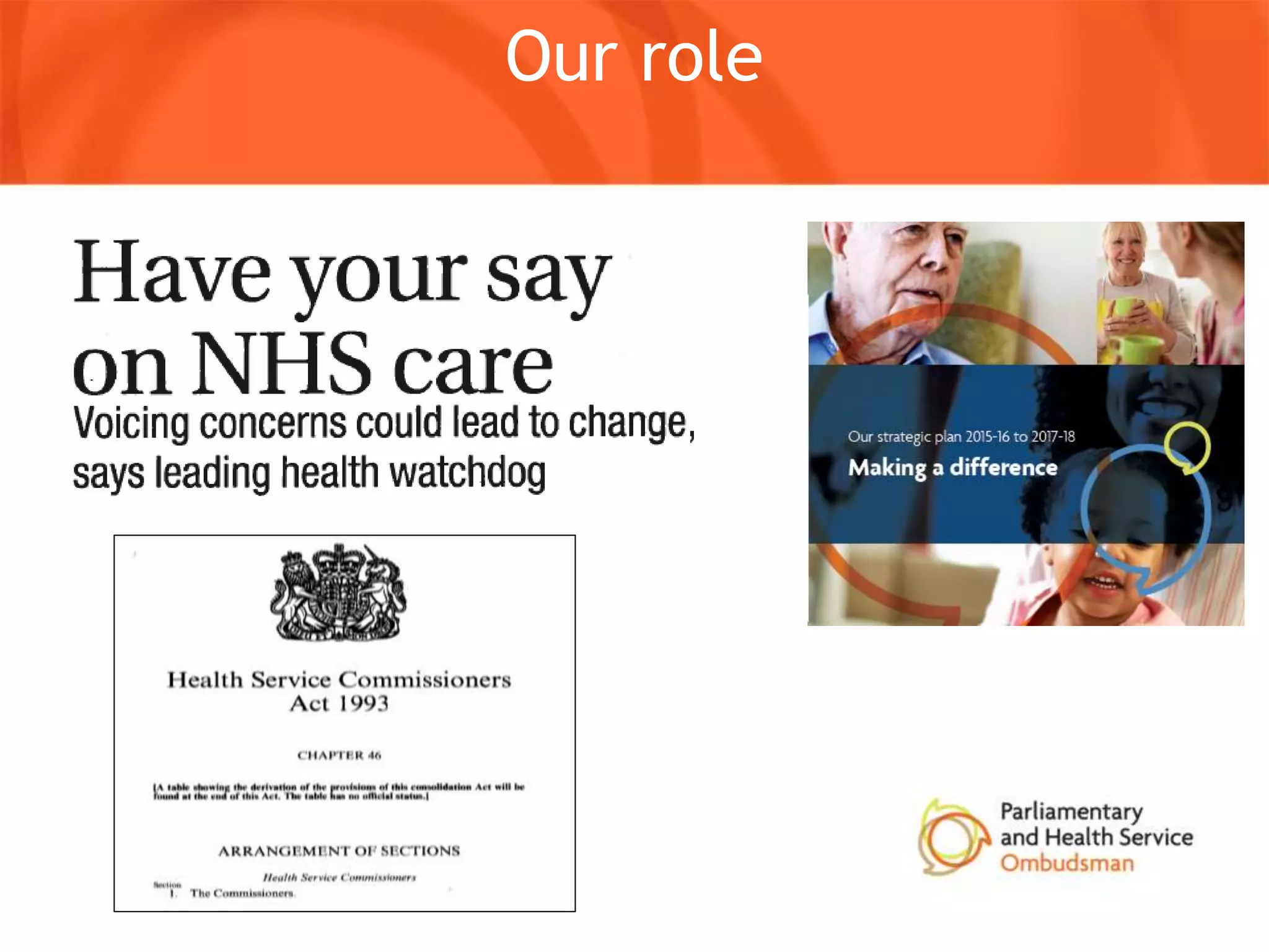 Improving complaint handling and learning from good practice | PPTX