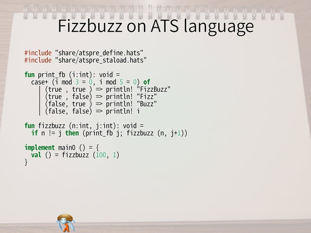 ATS language overview' | PPT