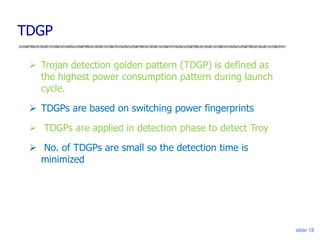 Scan Segmentation Approach to Magnify Detection Sensitivity for Tiny Hardware Trojan | PPT