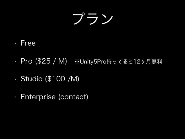 Unity Cloud BuildとUnity Analytics