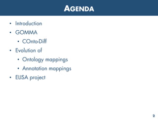 EVOLUTION OF ONTOLOGY-BASED MAPPINGS | PPT