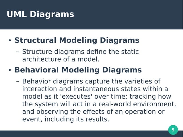 Unified Modeling Language Uml Object Oriented Programming Concepts And Design Patterns Ppt