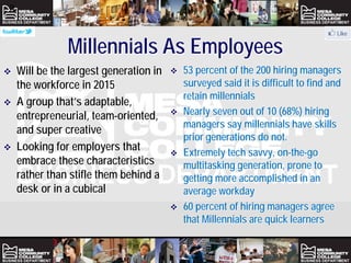 Attracting Millennials to Your Company | PPT