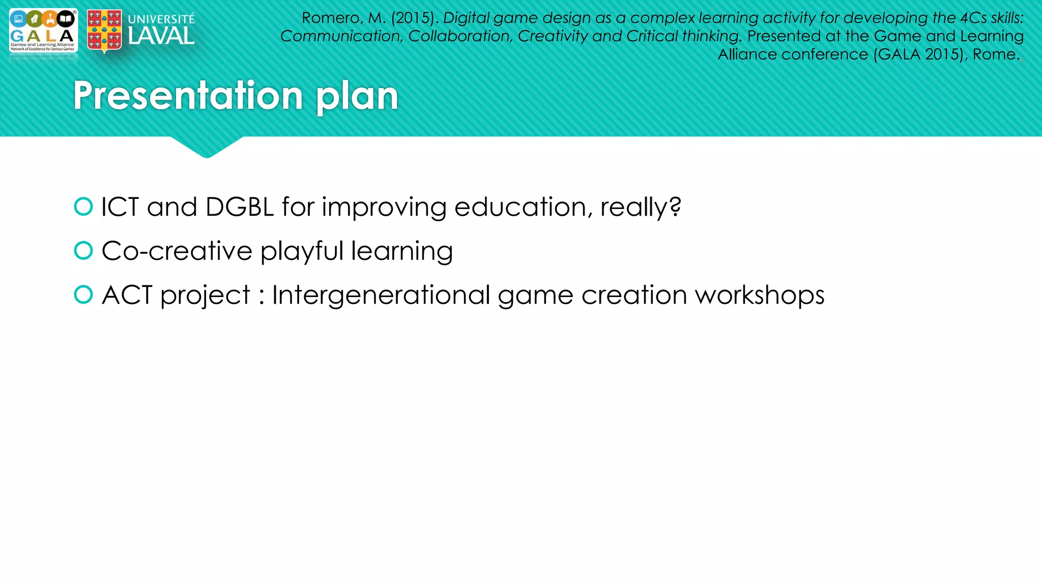 Digital game design as a complex learning activity for developing the ...