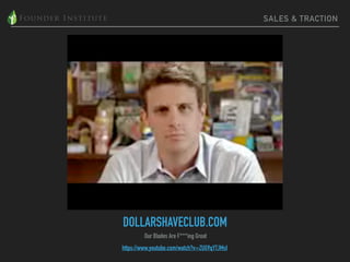 Building your Startup Sales & Traction | PPT