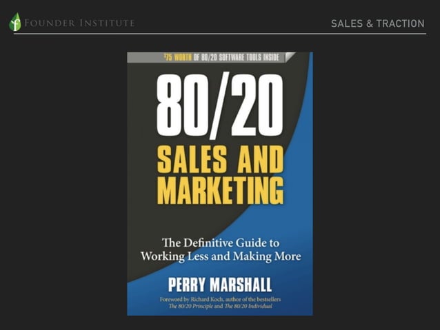 Building your Startup Sales & Traction | PPT