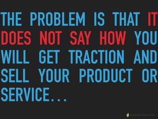 Building your Startup Sales & Traction | PPT