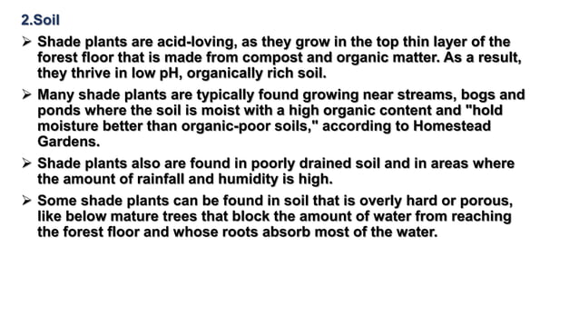 Sciophytes | PPTX | Gardening | Home & Garden