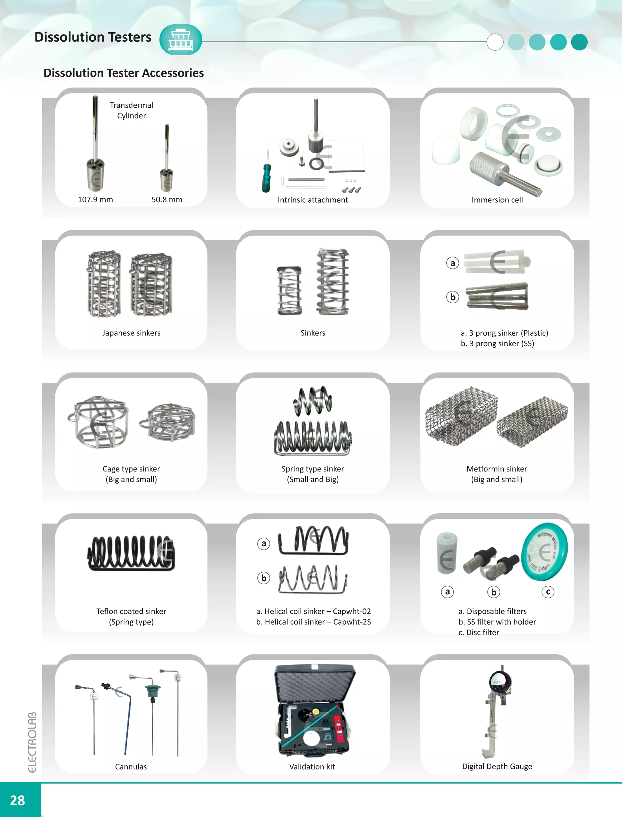 Electrolab equipment catalogue | PDF