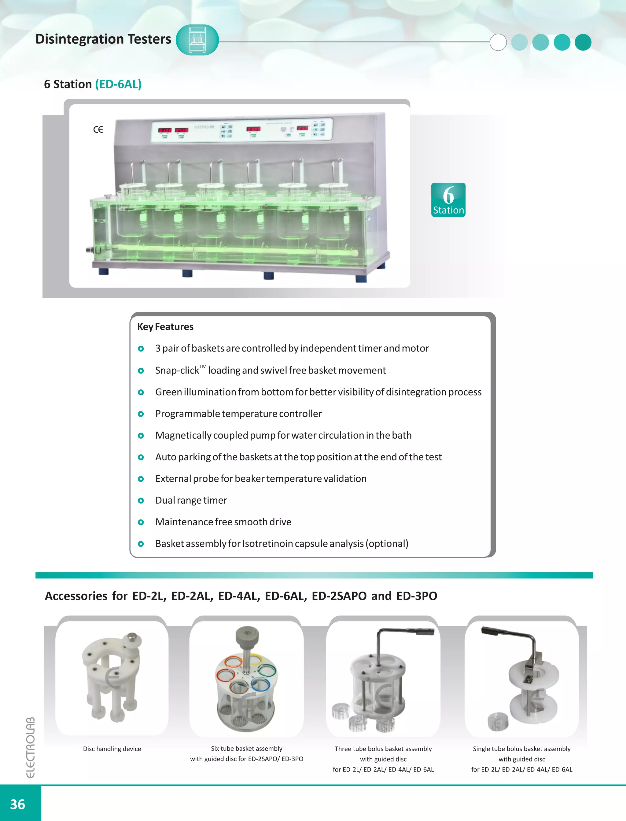 Electrolab equipment catalogue | PDF