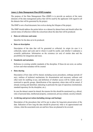 Guidelines on Data Management in Horizon 2020 | PDF