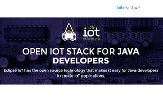 Building Applications with Eclipse IoT, Block by Block | PPT