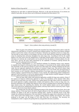 Designing large-scale antenna array using sub-array | PDF