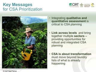 CSA Prioritization Framework and Pilot Outcomes | PPTX