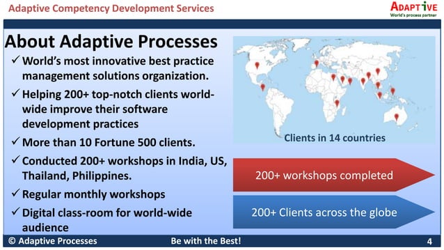 Adaptive Processes's competency development services | PPT