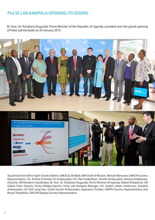 2015 Annual Report Pulse Lab Kampala | PDF