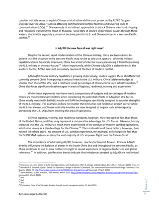 2015 anti access area denial | PDF