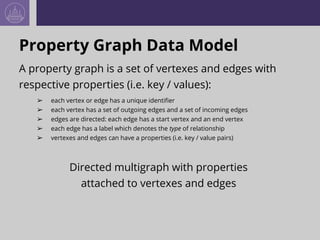 Two graph data models : RDF and Property Graphs | PPT