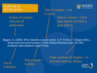 2015 apa referencing | PPT