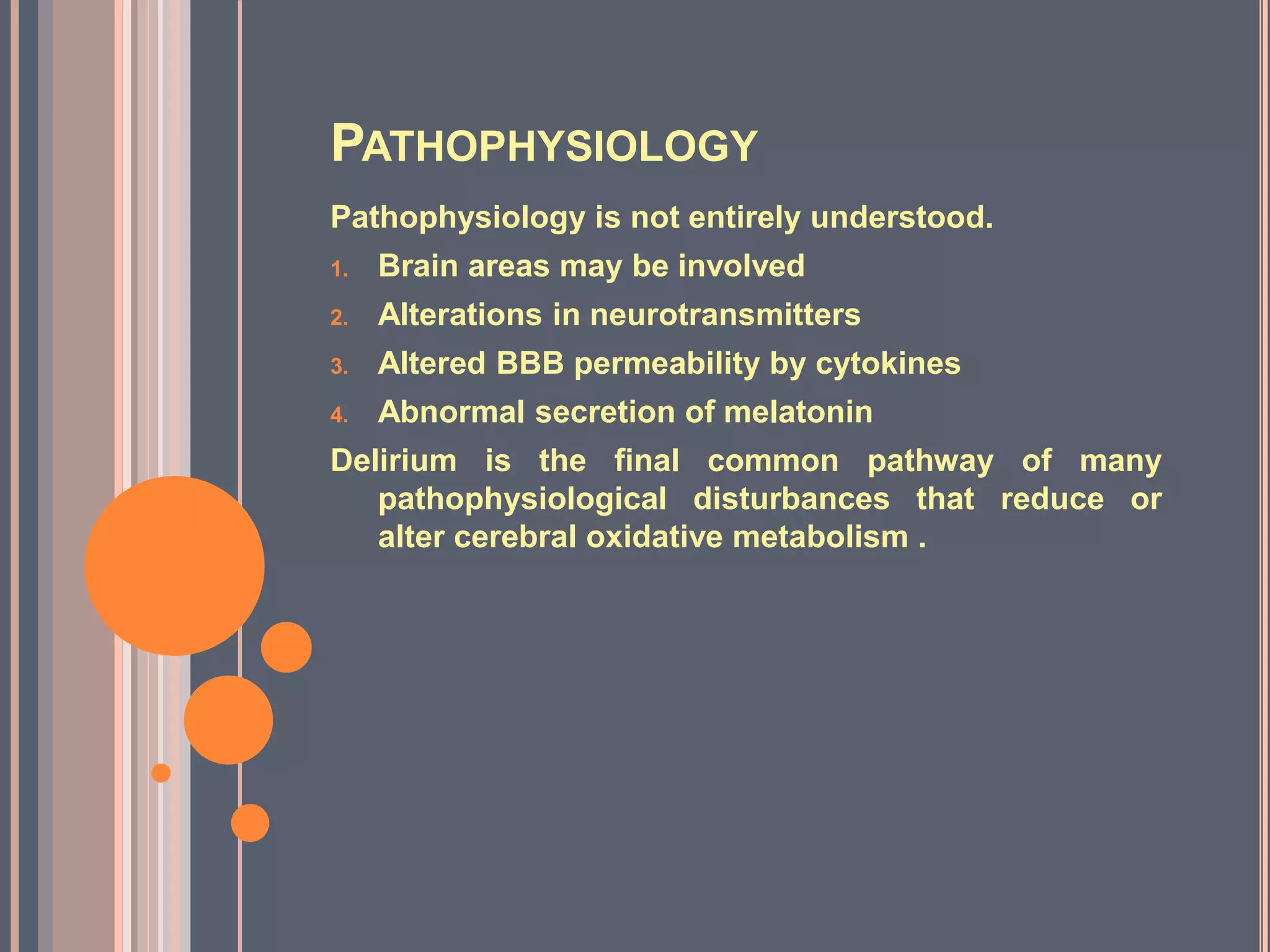 Delirium | PPTX