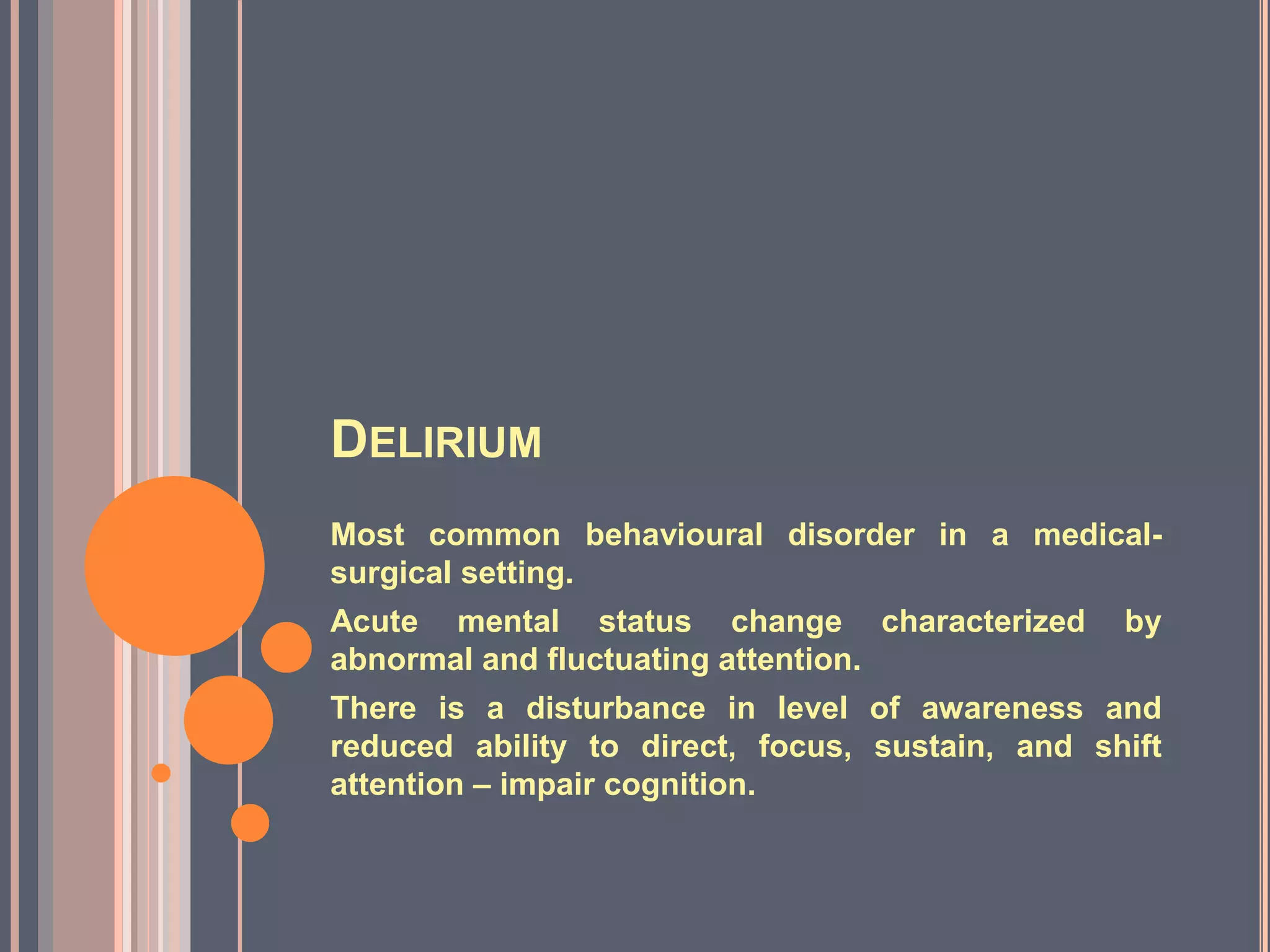 Delirium | PPTX