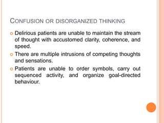 Delirium | PPTX