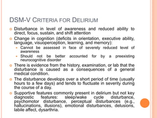 Delirium | PPTX