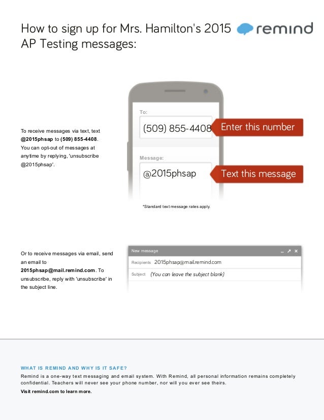 2015 AP Exam reminders