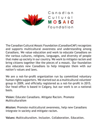 CanadianCMF 2015 Annual Report | PDF