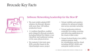 Overview of Brocade's products and services | PPT