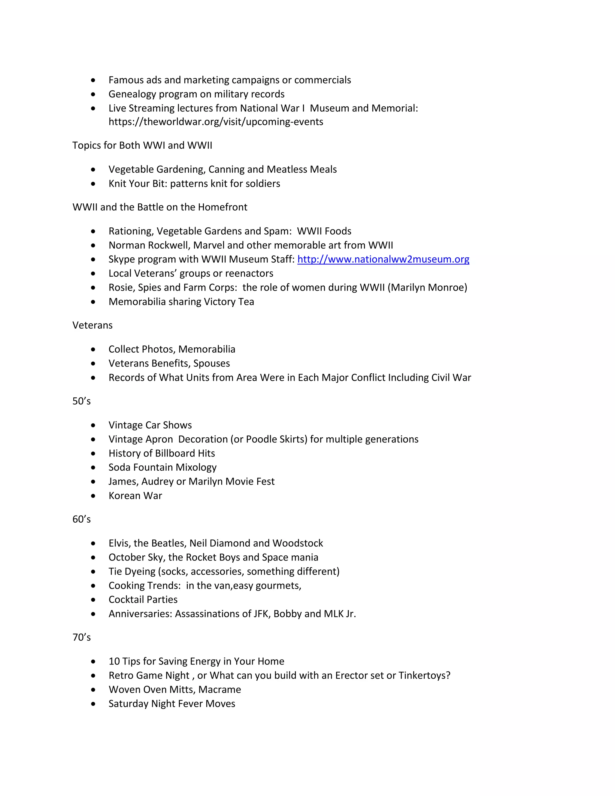 2015 Building Programs for Seniors Handout | PDF