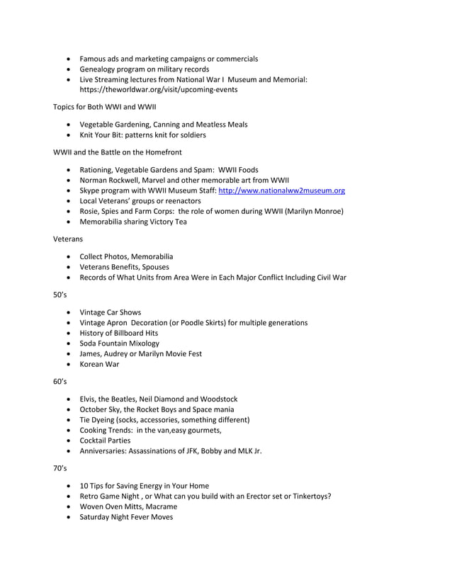 2015 Building Programs for Seniors Handout | PDF