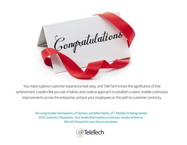 Meet our 2015 1to1 Media Customer Champions! | PPT