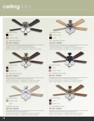 2015 Ceiling Fan Catalog | PDF