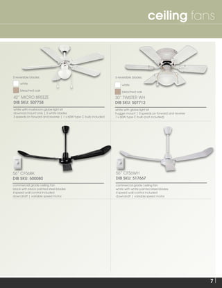 2015 Ceiling Fan Catalog | PDF