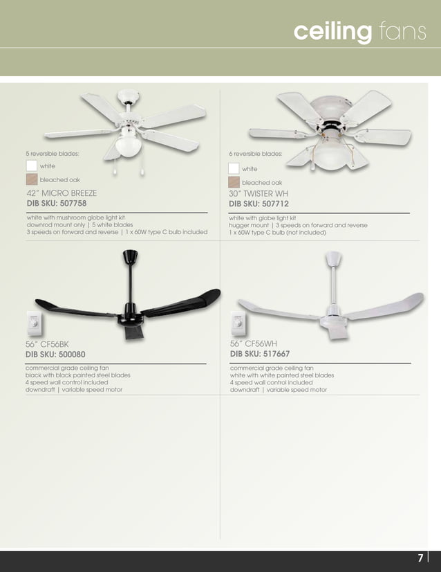 2015 Ceiling Fan Catalog | PDF
