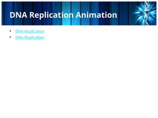 DNA replication of eukaryotes and prokaryotes | PPT