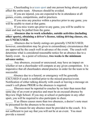 2015 cheer constitution | DOC