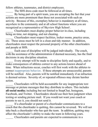 2015 cheer constitution | DOC