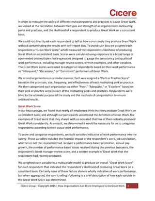 Employee Performance: What Causes Great Work? [WHITE PAPER] | PDF