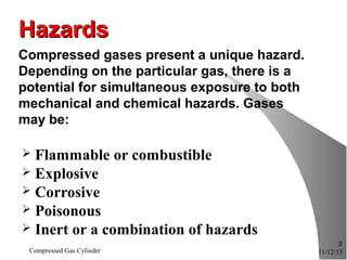 Compressed Gas Cylinder Safety Course | PPT