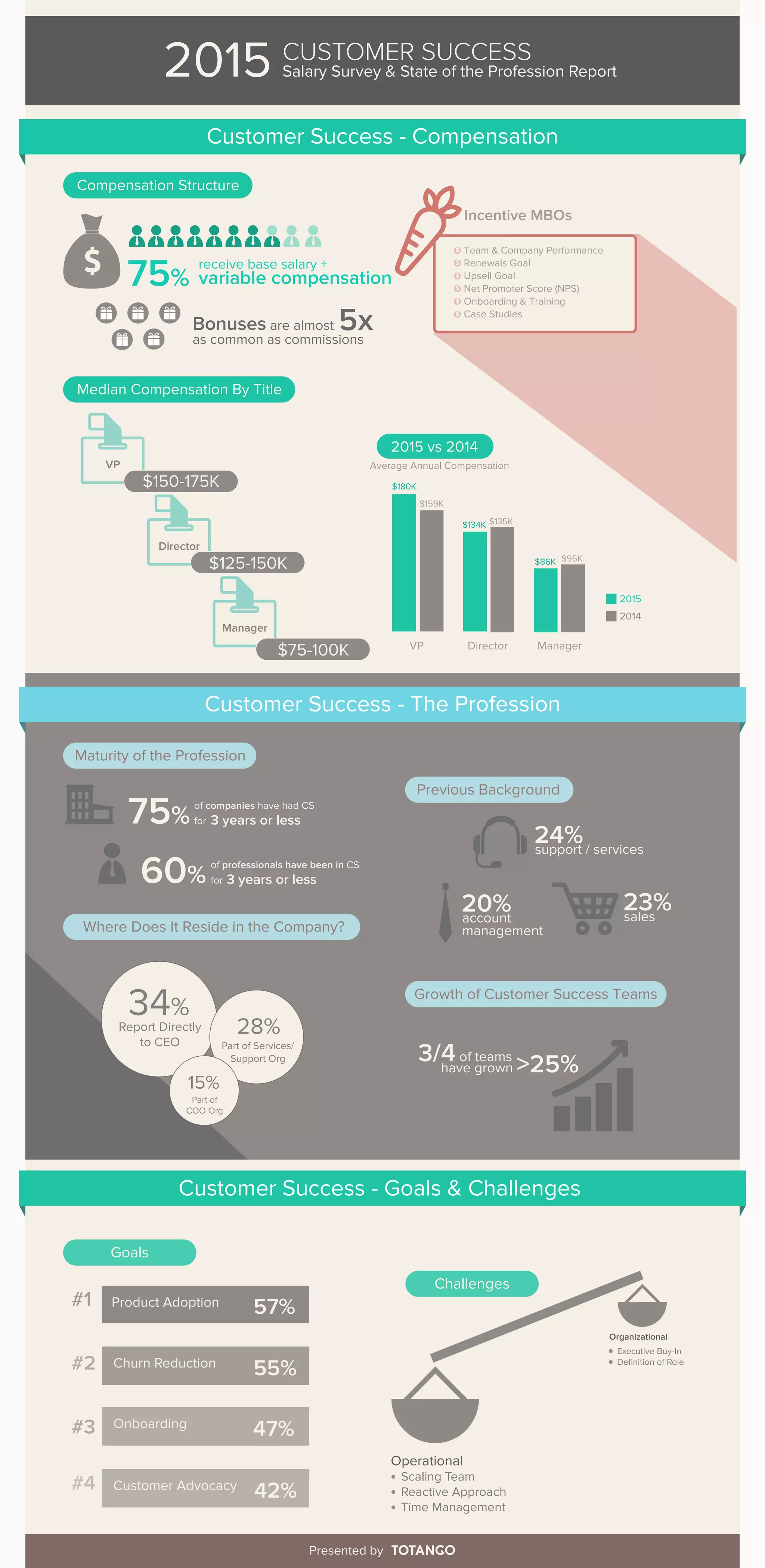 2015 customer success salary & state of the profession infographic | PDF