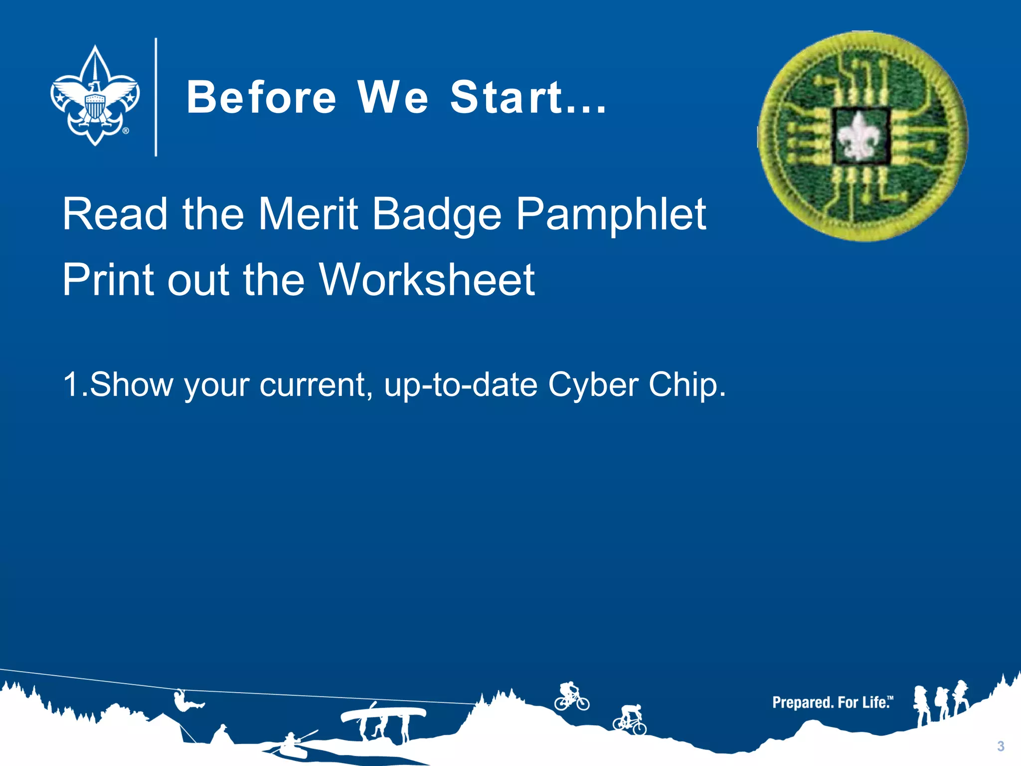 Digital Technology Merit Badge | PPT
