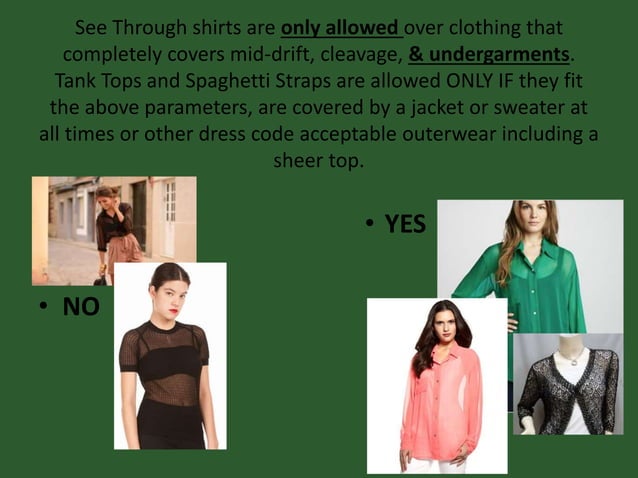 2015 PHS Dress Code Powerpoint | PPT