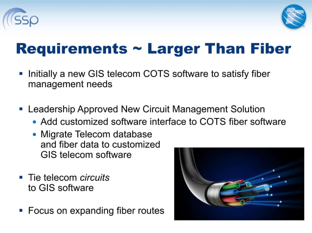 Provisioning Bandwidth And Logical Circuits Using Telecom Based Gis Pptx