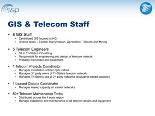 Provisioning Bandwidth & Logical Circuits Using Telecom-Based GIS . | PPTX