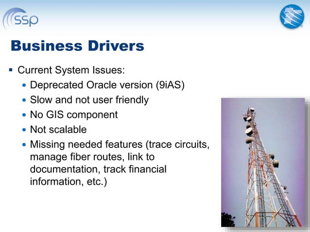 Provisioning Bandwidth & Logical Circuits Using Telecom-Based GIS . | PPTX